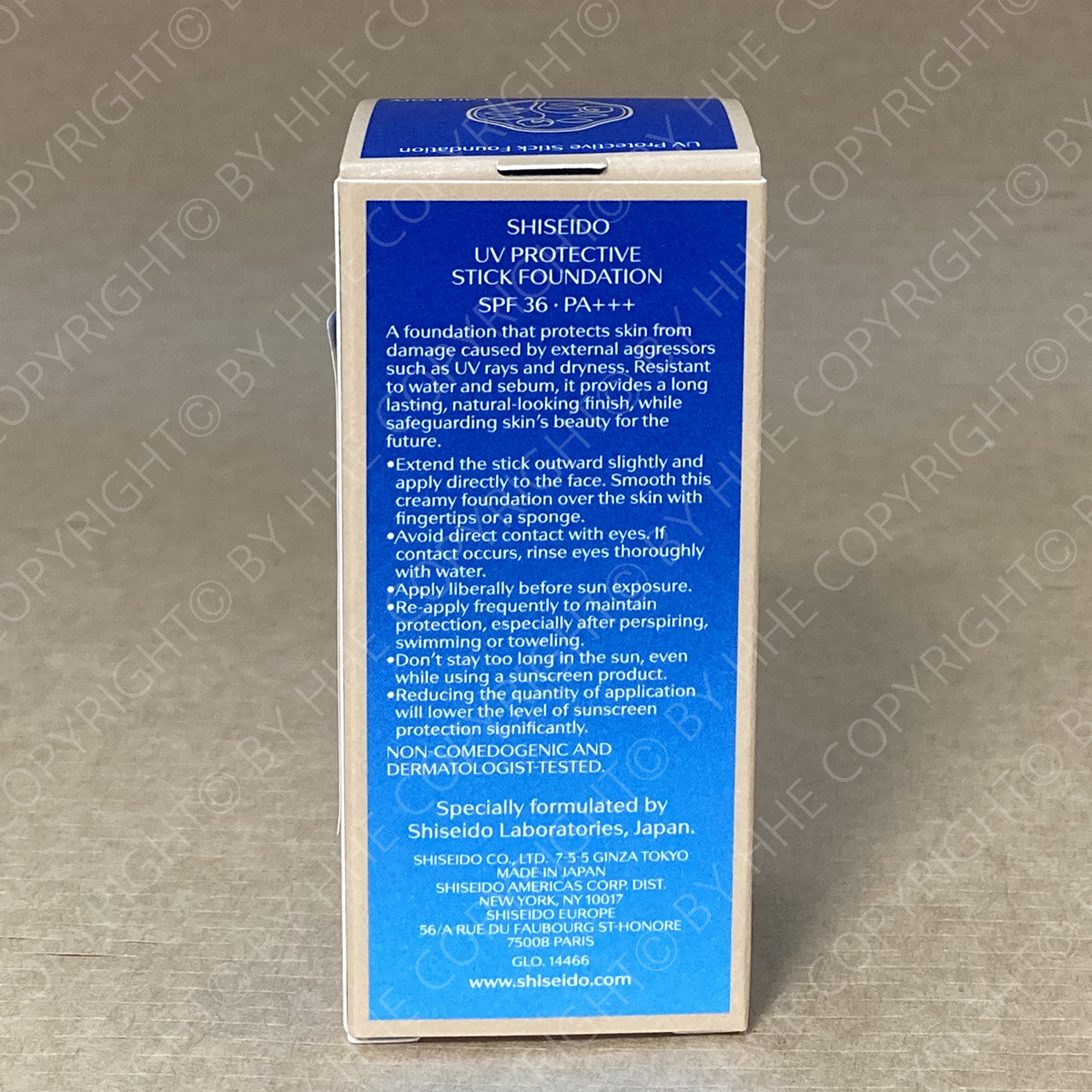 SHISEIDO UV Protective Stick Foundation 9g - # Ochre Color / Korea – VEGAMONO