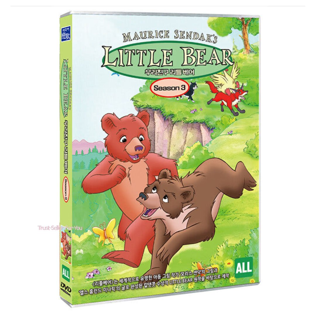 Little Bear Seasons 1–3 DVD Set (3 Disc) | English | Region Free – VEGAMONO