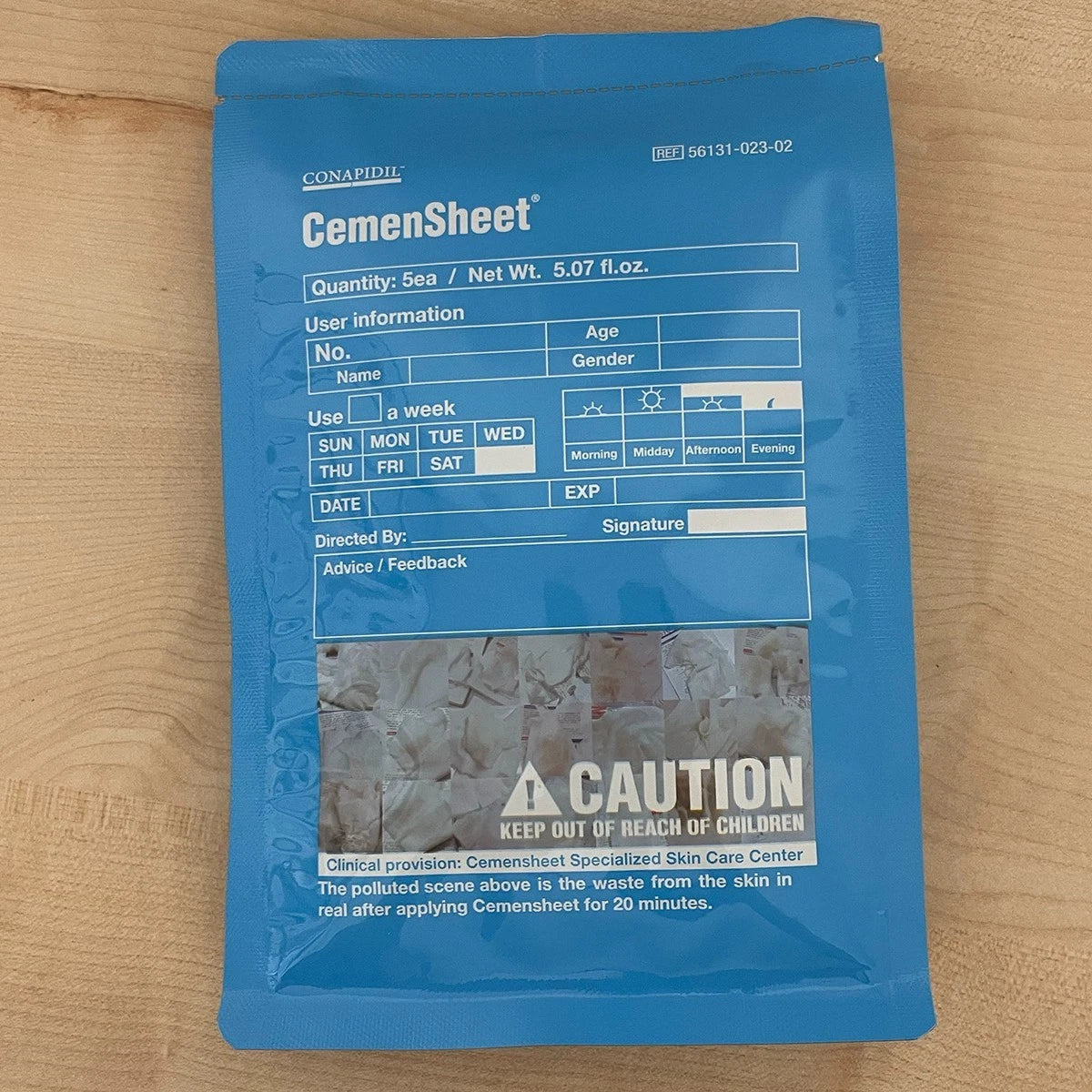 CONAPIDIL Cemen Sheet 30ml x 5ea, Pore and dead skin cell care mask Pa ...